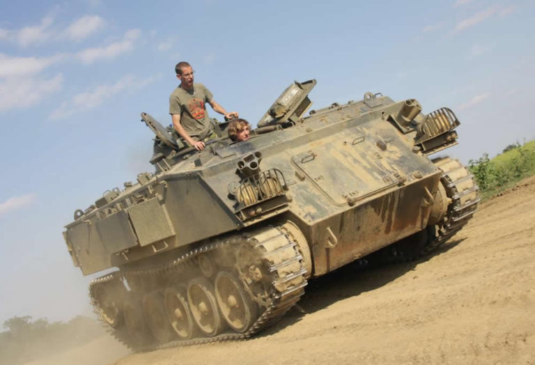 Deluxe Tank Driving Experience - Crush a classic car with a tank