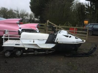Ex-Army snowmobile for sale in Northants £2000 plus VAT