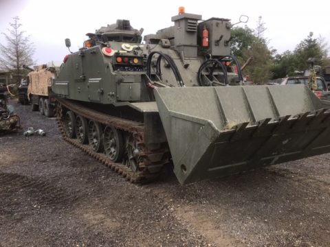 Combat Engineer Tractor (CET) The original push me pull me.